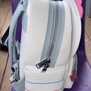 Loungefly | Accessories | Loungefly White And Blue Sandy Cheeks Bag ...
